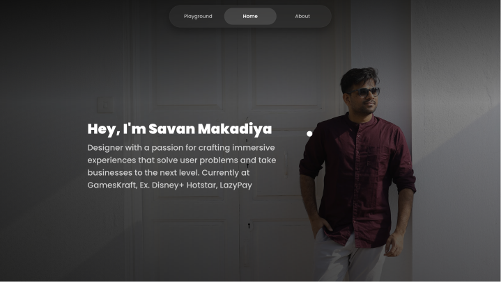 Savan Makadiya - Wall of Portfolios